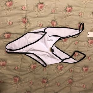 Swim | Chooks La Retro Onepiece M Arctic White Thong | Poshmark